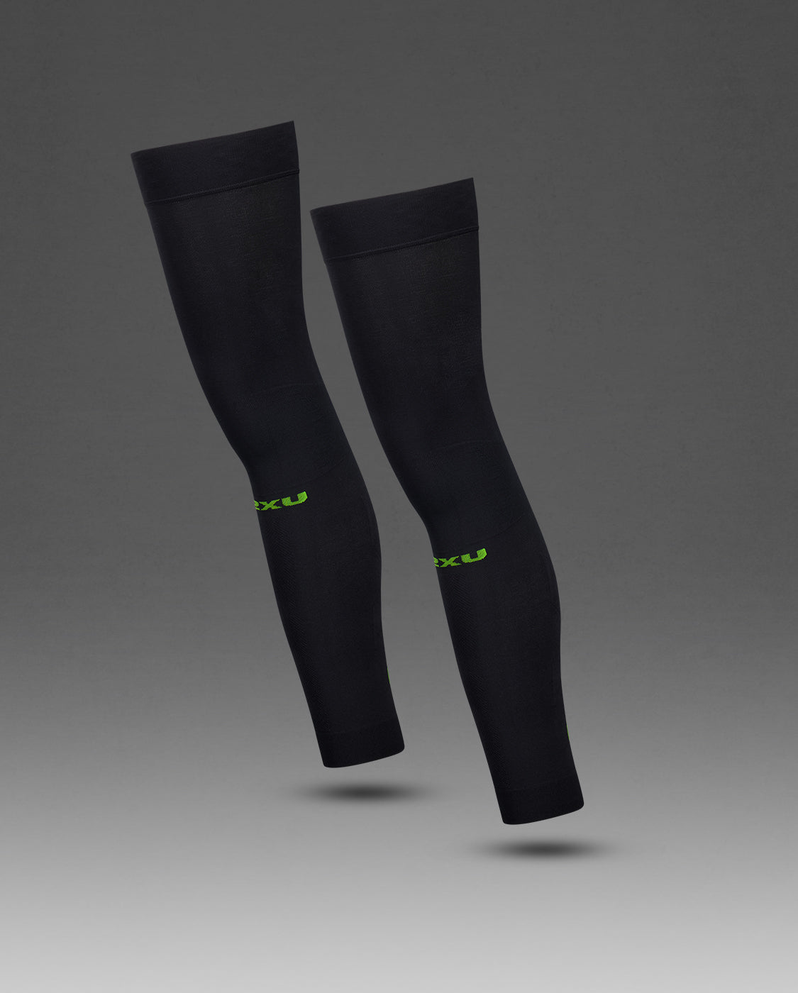 Black Recovery Flex Leg Sleeves with FIR | Arm & Calf Sleeves | 2XU
